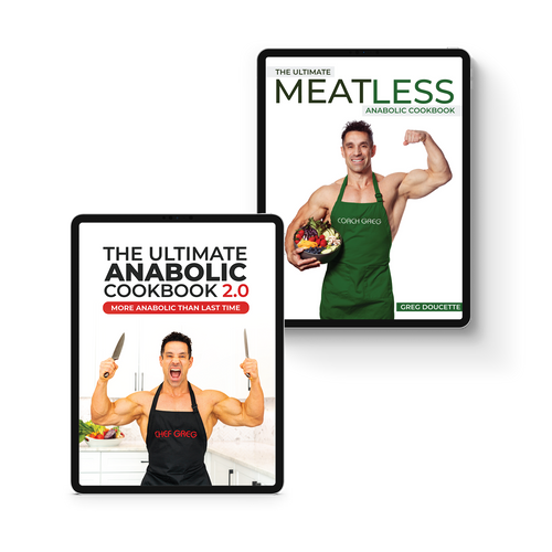 Bundle: The Ultimate Anabolic Cookbook 2.0 + The Ultimate Meatless Ana ...