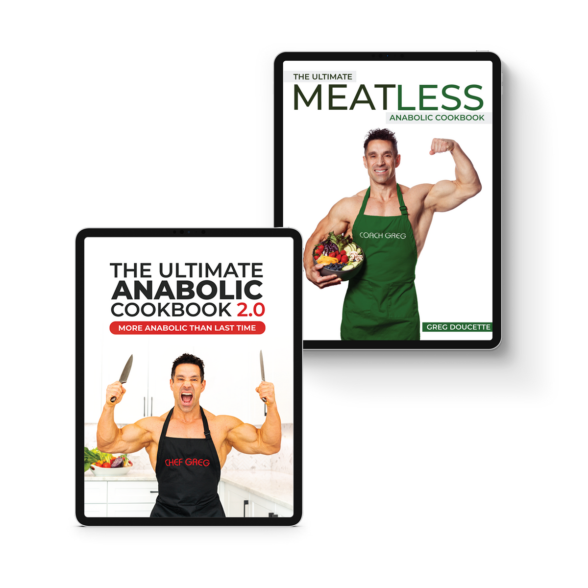 Bundle: The Ultimate Anabolic Cookbook 2.0 + The Ultimate Meatless ...