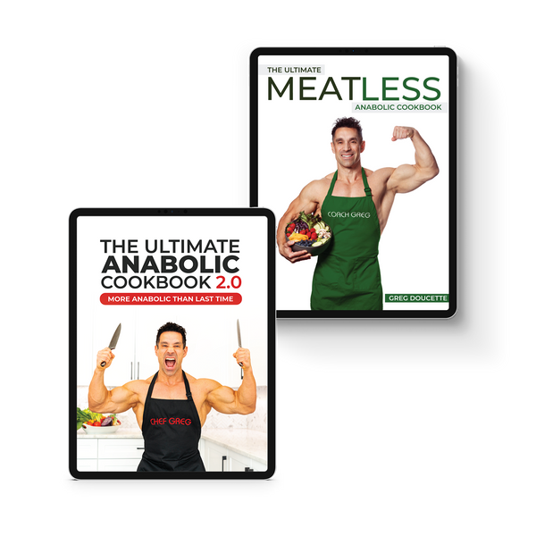 Bundle: The Ultimate Anabolic Cookbook 2.0 + The Ultimate Meatless ...